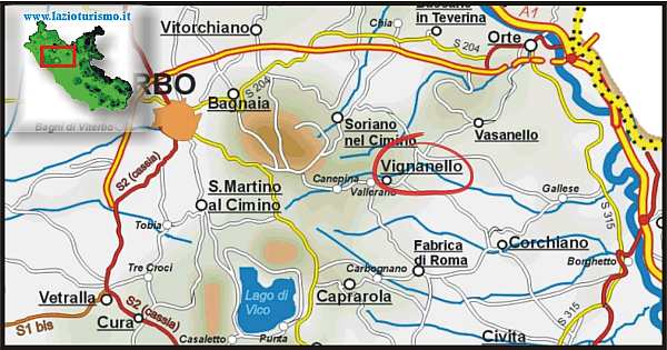 lazioturismo: Vignanello (Viterbo)